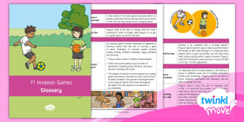Invasion Games | Year 1 Multi-Skills Units | KS1 PE - Twinkl