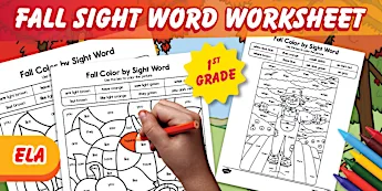 Color by Sight Words | twinkl.com