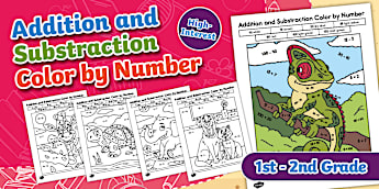 Addition & Subtraction Worksheets | Grade 2 | Twinkl