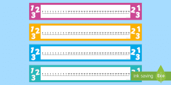 Number Lines Mathematics • Twinkl.ca