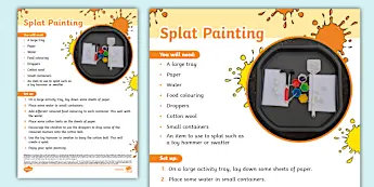 Splat Activities | twinkl.com.au