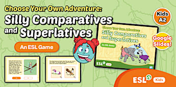Comparatives & Superlatives - Elementary A2 Grammar - ESL