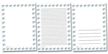 Printable Frames & Borders | Page Border | Fun Writing Paper