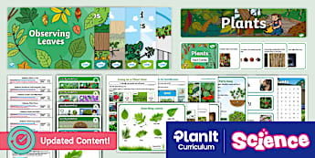 Science Lesson Plans KS1 Plants Resources - Twinkl