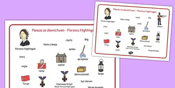 Florence Nightingale Word Mats | twinkl.com.au
