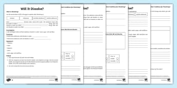 Science Resources For Primary Schools | Investigations | KS2