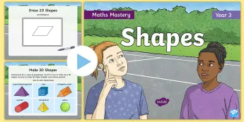 PowerPoint Shapes | twinkl.co.uk