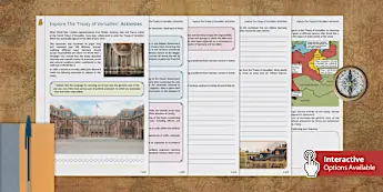 Treaty Of Versailles Histories | twinkl.com.au