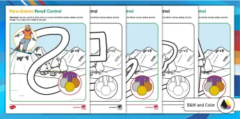Pencil Control Worksheets | twinkl.com