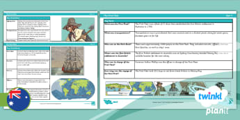 Year 4 HASS Unit | The First Fleet - Primary Resources