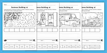 Phonics Sentence Activities | twinkl.co.uk