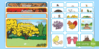 English Seasons Posters | twinkl.co.uk