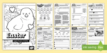 Easter Grammar Worksheets | twinkl.com.au