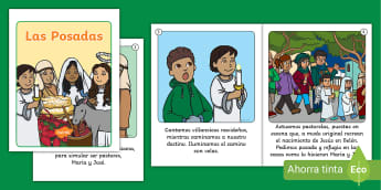 Las Posadas Festividades - Material educativo para primaria sobre los días