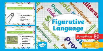 Figurative Language Presentations | twinkl.com