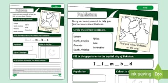 Geography | Primary Years | Pakistan | Twinkl Resources