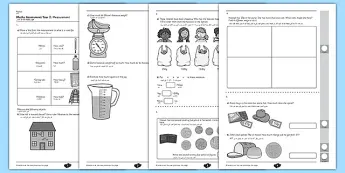 Measurement Assessments Year 2 | twinkl.com.au