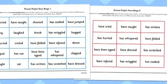 Present Perfect Tenses | twinkl.com.au