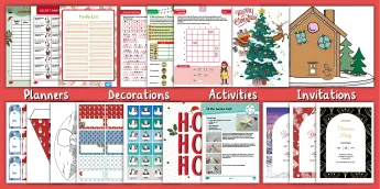Christmas Invitations • Twinkl.co.uk