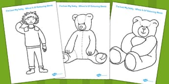 Where's My Teddy - Jez Alborough Primary Resources - Twinkl