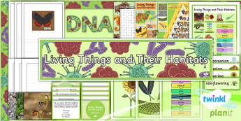 Living Things and Their Habitats - Year 6 Science Resources