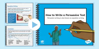 Persuasive Writing Powerpoint • Twinkl.ca