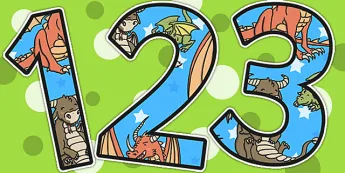Numbers Artworks | twinkl.co.uk