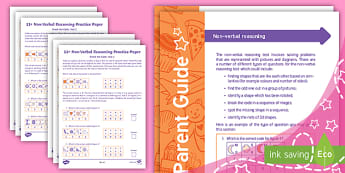 Non-Verbal Reasoning 11 Plus- Practice Papers and Activities