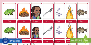 f sound | Grade R Phonics | English | South Africa | Twinkl