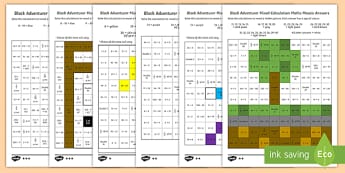 Printable Year 4 Maths Worksheets incl. FREE Resources