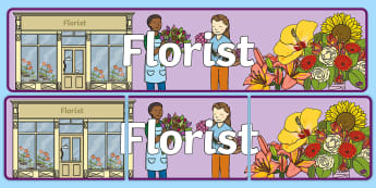 Florists Role Play Primary Resources - Flower Shop - Twinkl