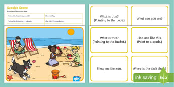 General Scenes with Blanks Levels of Questions - Twinkl