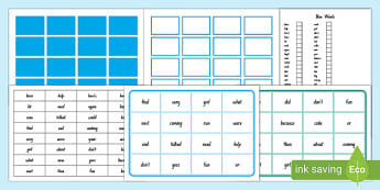 Sight Words - English - Years 3 - 4 - New Zealand - Twinkl