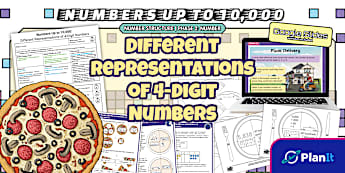 Identify, read, write, compare, and order whole numbers up to 10,000, and