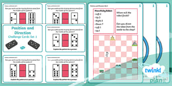 Year 2 Geometry - Position and Direction Primary Resources - Plan