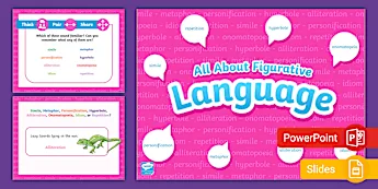 Figurative Language Activities | twinkl.com