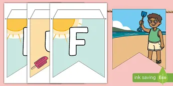 Summer Bunting Decorations | twinkl.com.au
