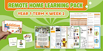Weekly Home Learning Packs and Planning for Years F-2