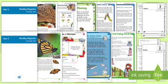 Reading Resources | Year 2 | Short Passages for Children