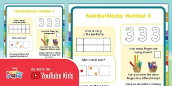 Number 3 Worksheets | twinkl.com