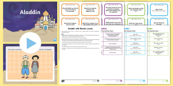 Book Specific Blanks Levels of Questions - Twinkl