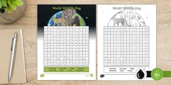 Wildlife Word Searches | twinkl.com.au