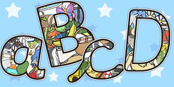 Alphabet Display EYFS - Alphabet Charts & Letter Displays