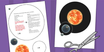 Earth and Space Describe the movement of the Earth, and other pla