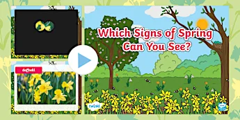 Signs of Spring | twinkl.com.au