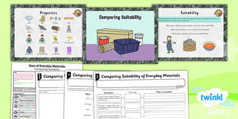 Use of Everyday Materials - Year 2 Science Resources