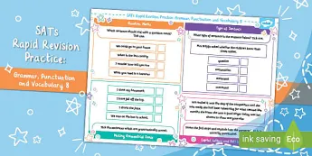 Vocabulary Revision Mats | twinkl.co.uk