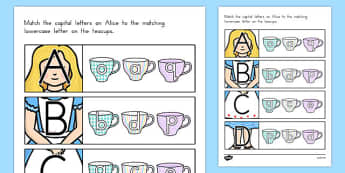 Alice in Wonderland Printable Worksheets - KS1 - Twinkl