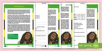 Bob Marley Biographies | twinkl.co.uk