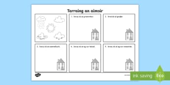 Aimsir Weather Primary Resources - Gaeilge Themes